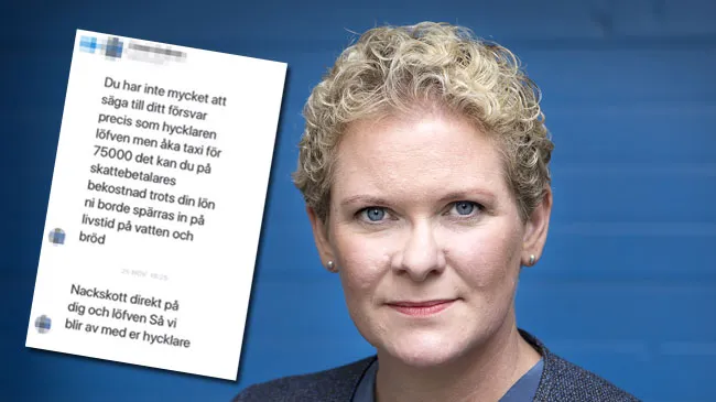 Hotade med "nackskott" på Karin Wanngård – nu döms 64-åring | Mitt i