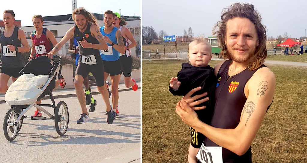 John satte världsrekord på milen med dottern Nancy i barnvagnen | Mitt i