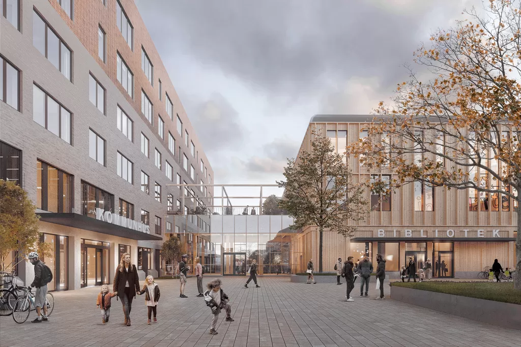 Nu tar planerna för nya kommunhuset form | Mitt i