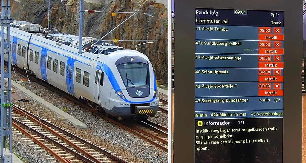 SL: Så går pendeltågen nu | Mitt i