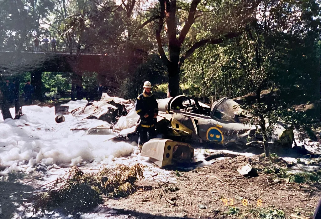 30 år sedan Jas-kraschen: "Jag minns kalabaliken" | Mitt i Göteborg