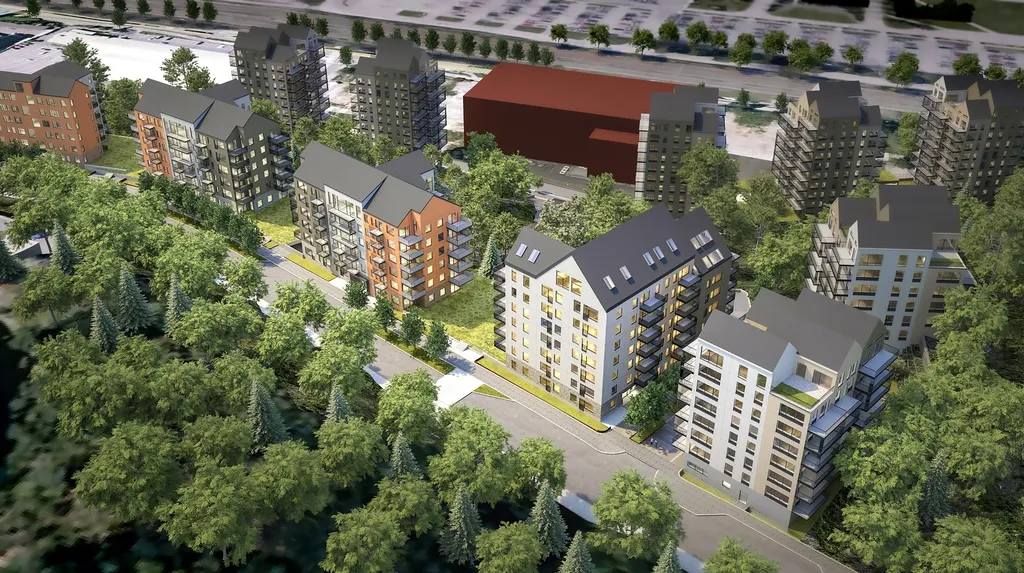 Så ska Tumba centrum och Storvreten byggas ihop | Mitt i