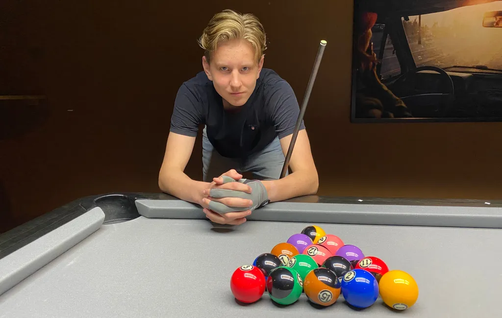 16-årige Walter håller världsklass vid biljardbordet | Mitt i