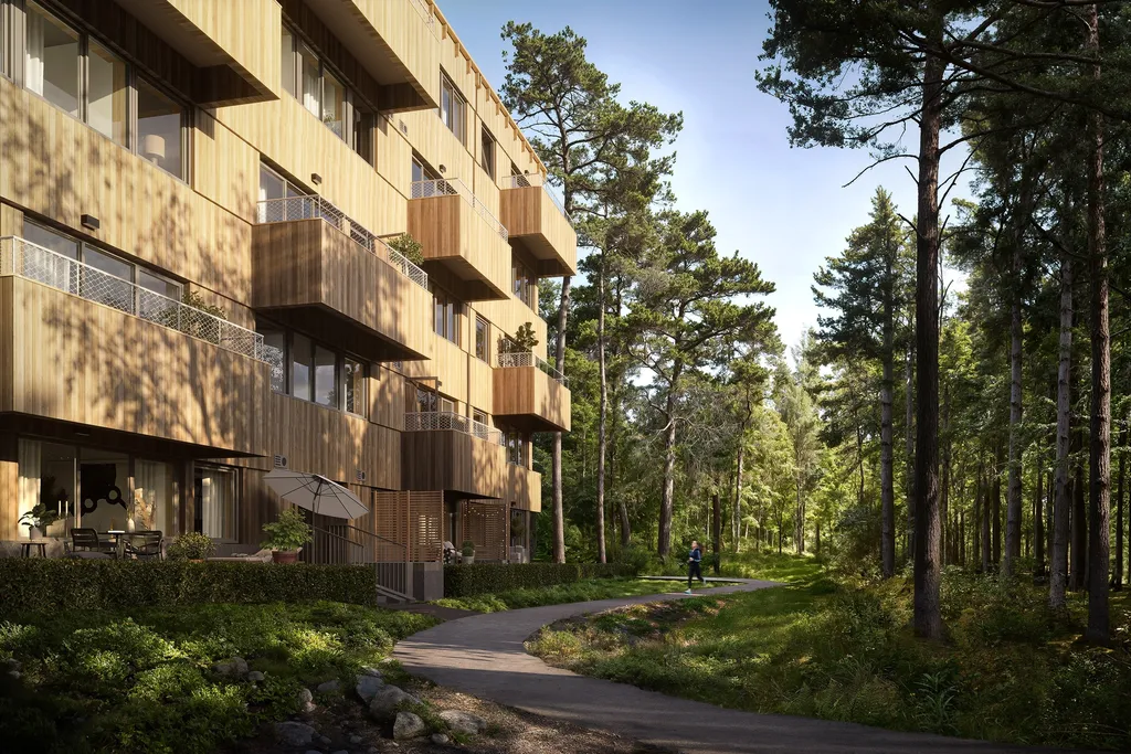 Spadtag för hus ritat av prisbelönt arkitekt | Mitt i