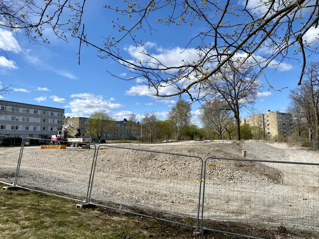 Ny park till sommaren på rivningstomten i Ör | Mitt i